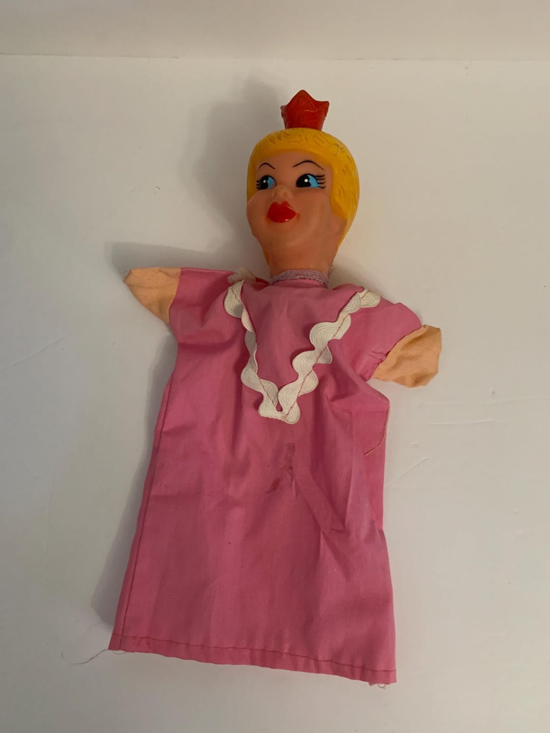 Vintage Princess Hand Puppet 1980s - Etsy