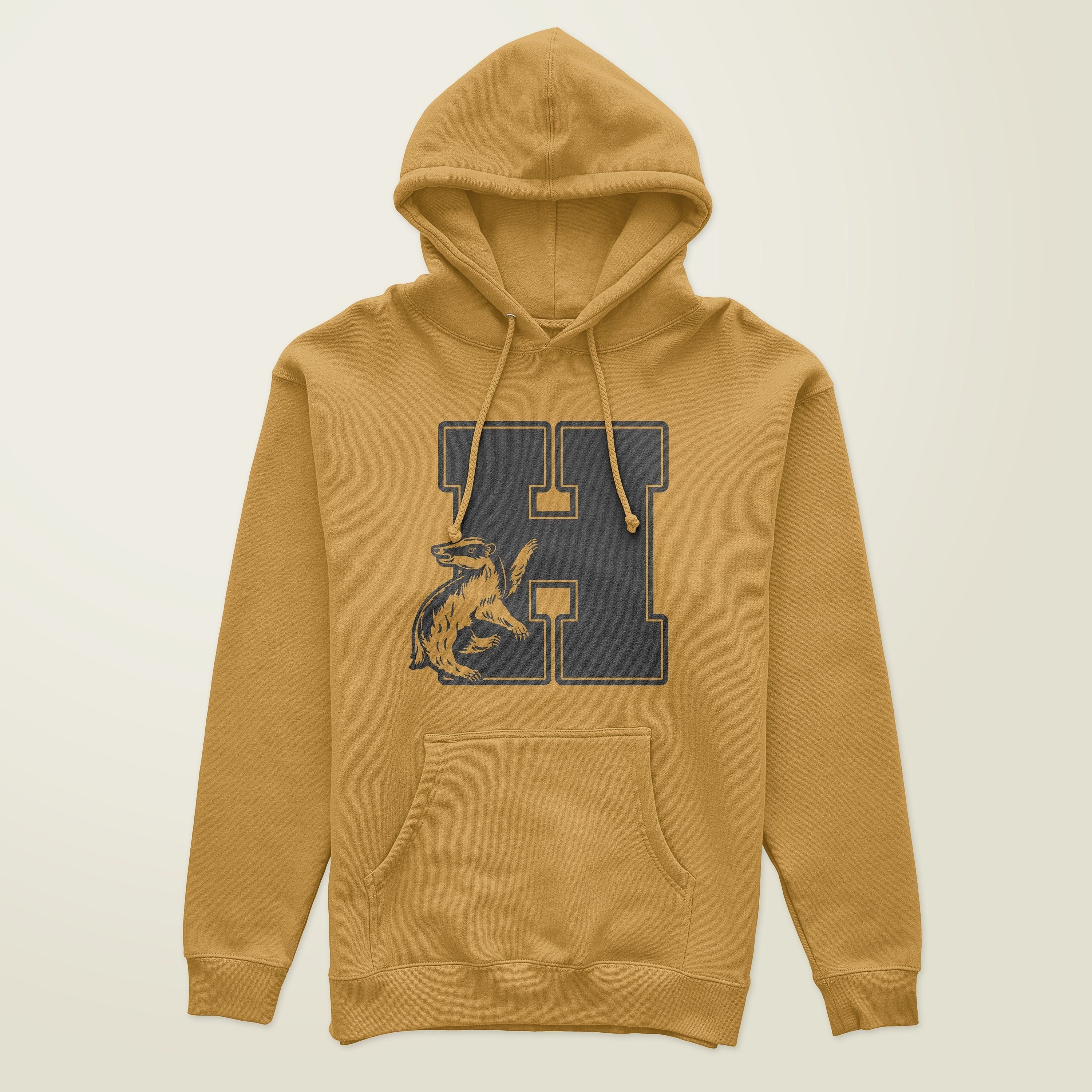 House of the Badger (huffle Puff) Retro Varsity Letter and Mascot SVG ...