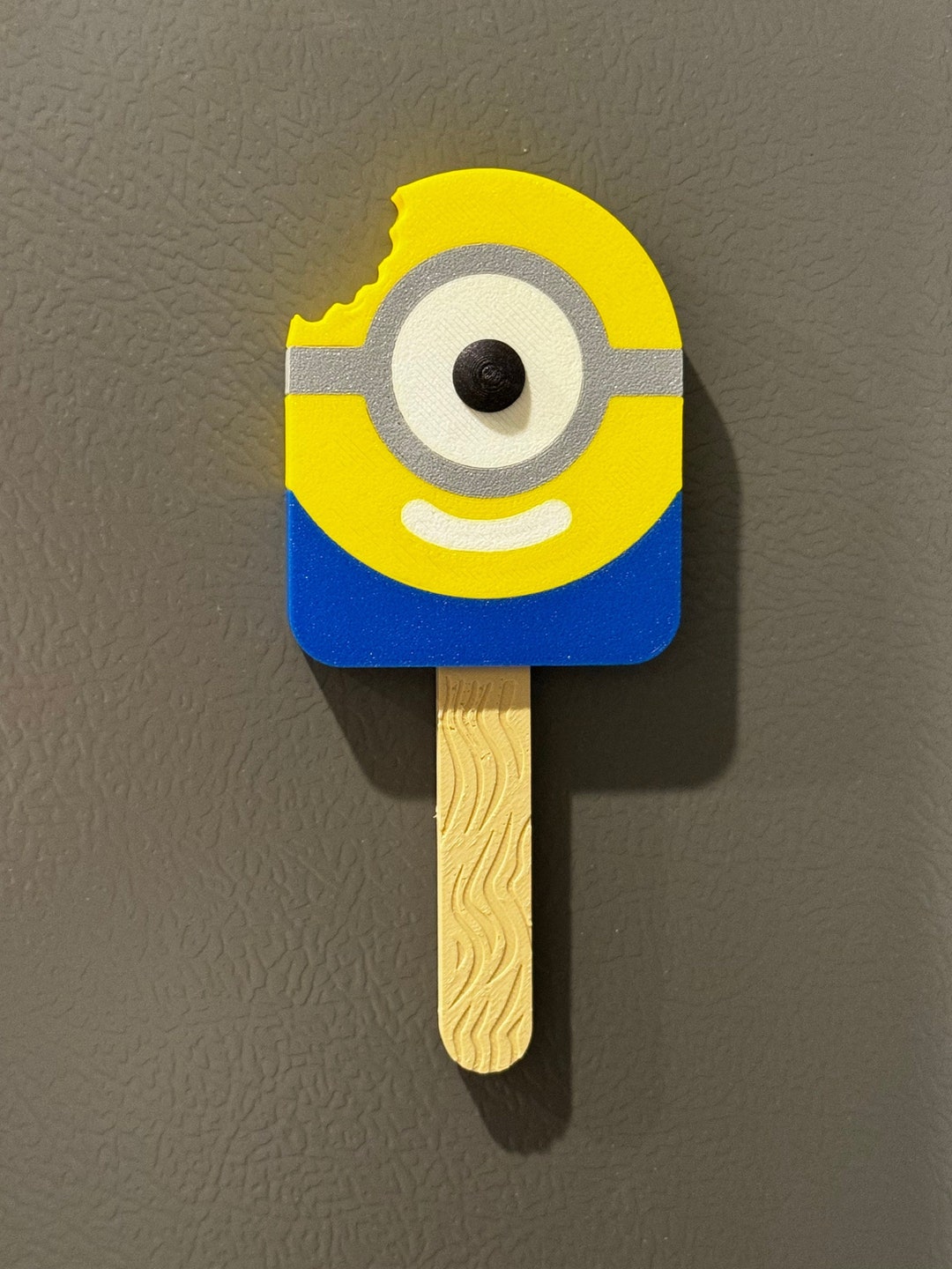 Minion Inspired Ice Cream Magnet Despicable Me - Etsy
