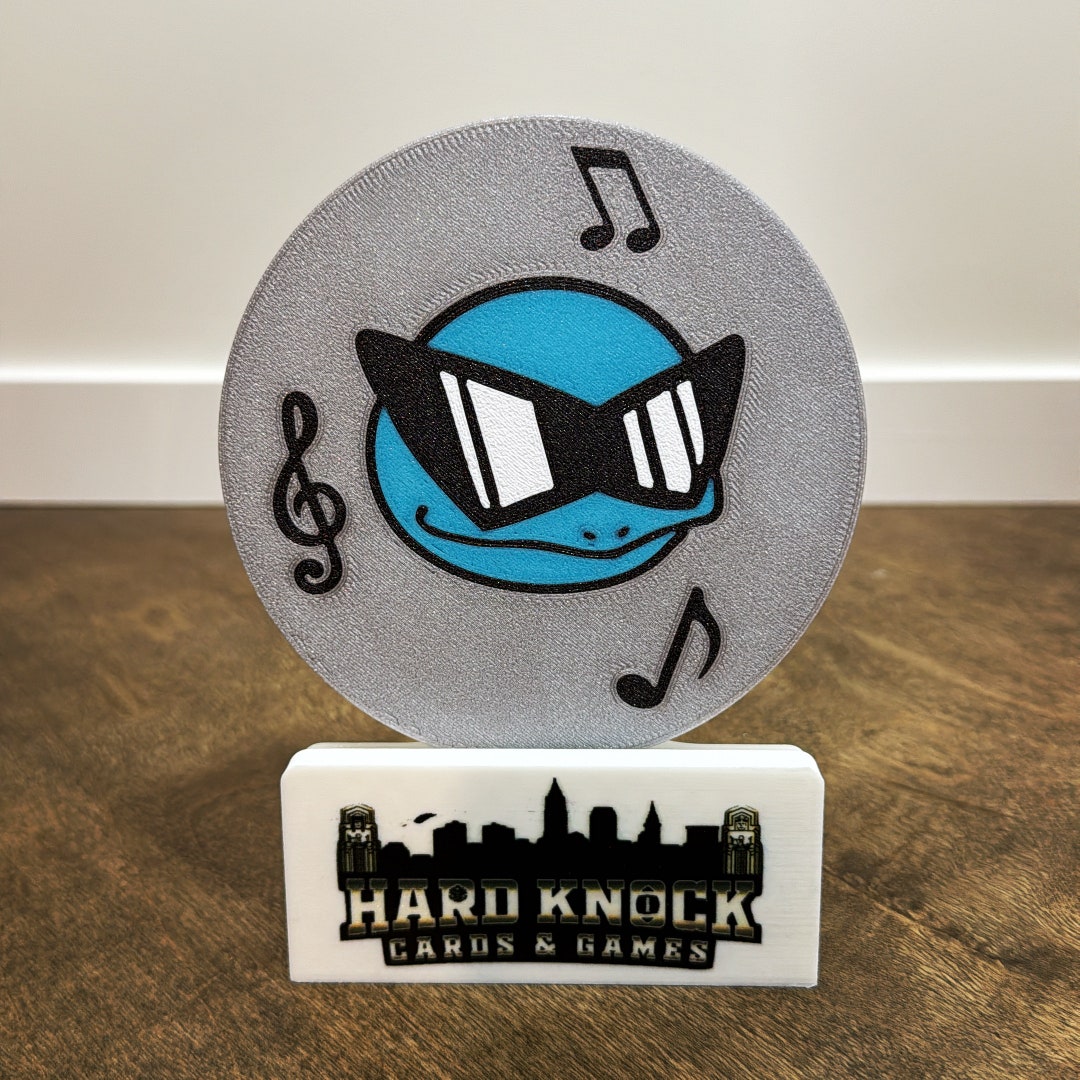 Pokemon Inspired Sax Turtle Coaster - Etsy