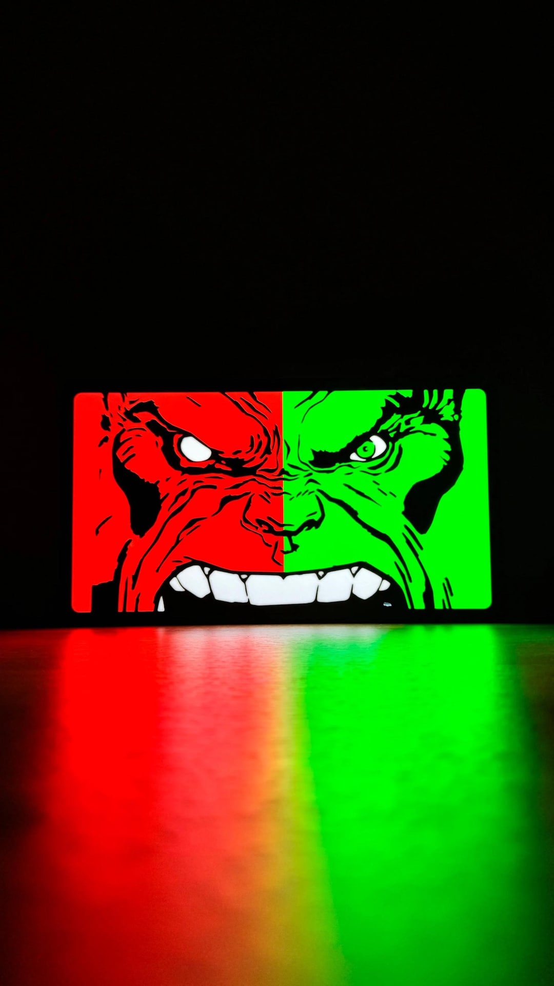 Hulk Lightbox - Red Hulk / Green Hulk - Etsy