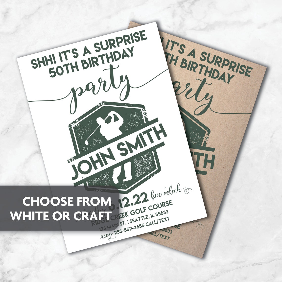 Golf Theme Birthday Invitation Top Golf Party | Etsy