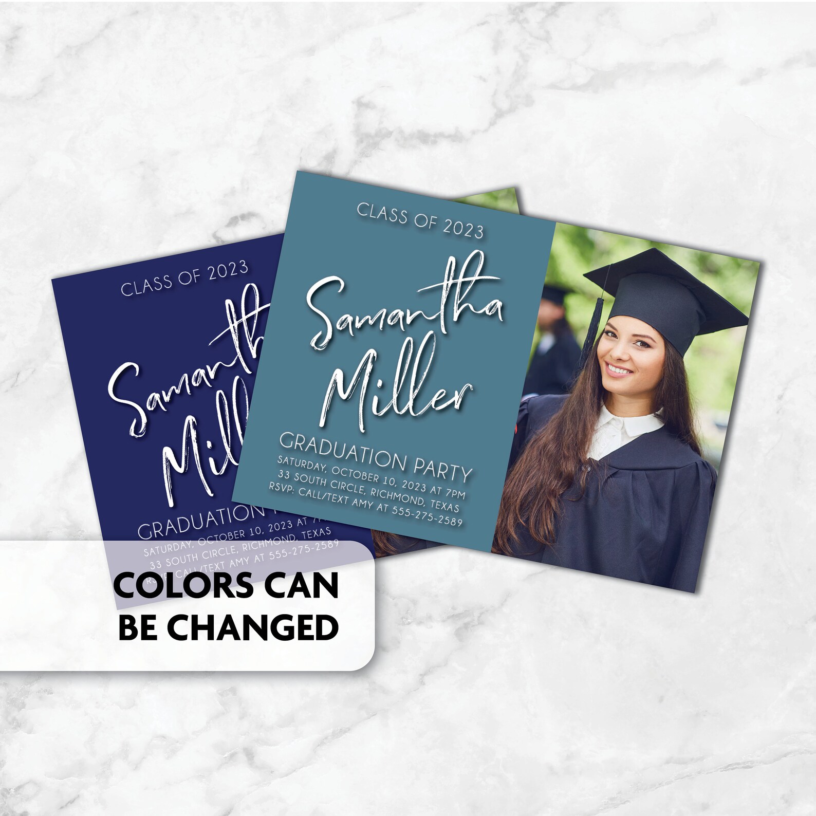 Graduation Party Invitation | Print, Text or Email Invite | Class of ...