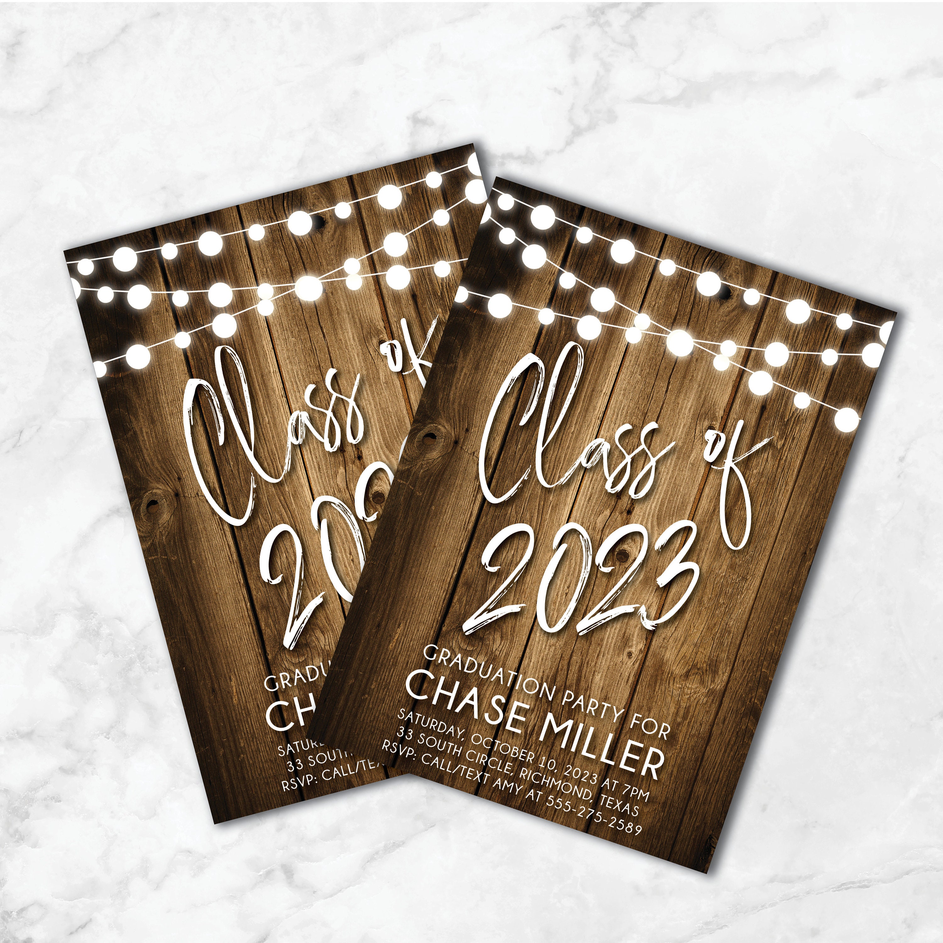 Graduation Party Invitation Print Text or Email Invite - Etsy