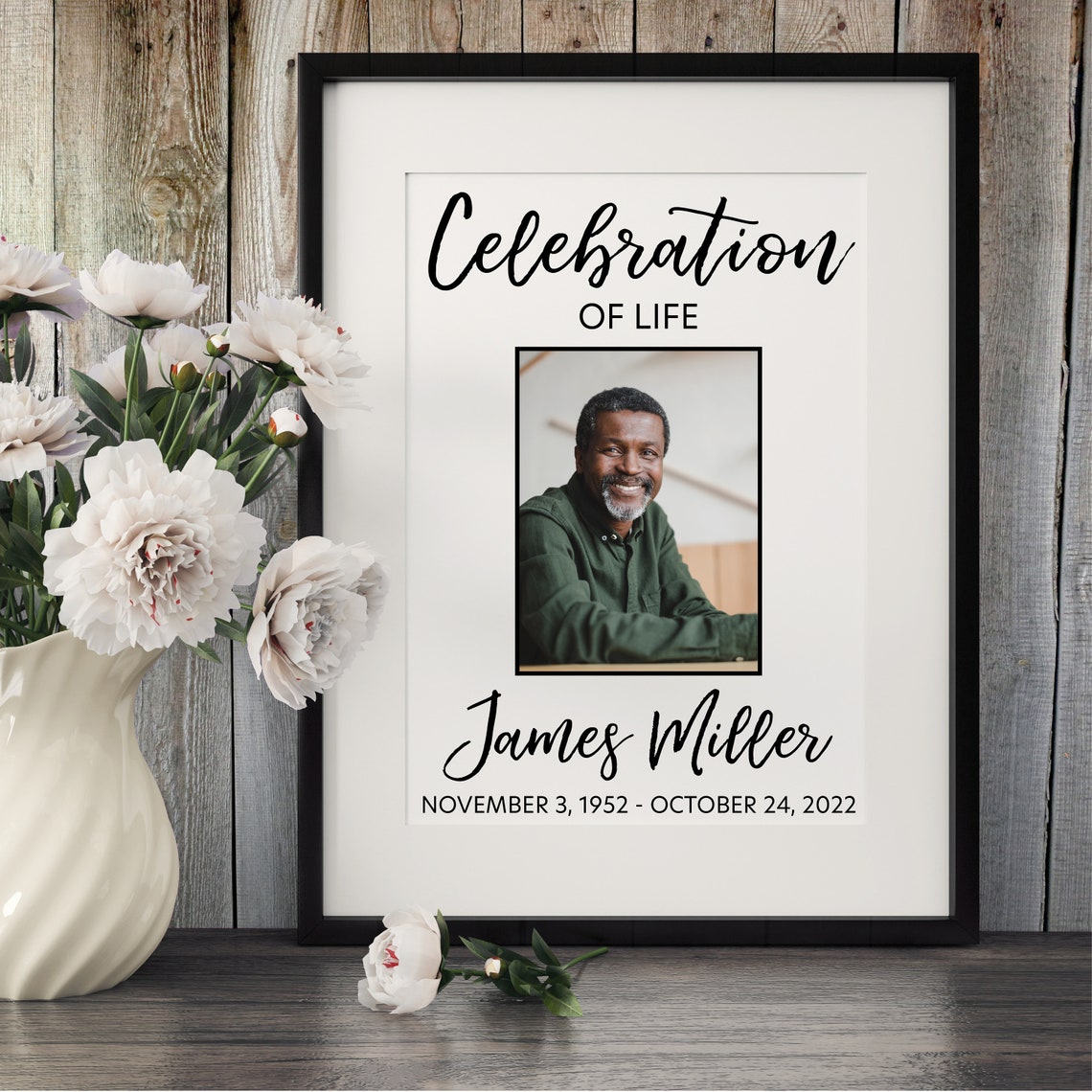 Funeral Sign Any Size You Choose - Etsy