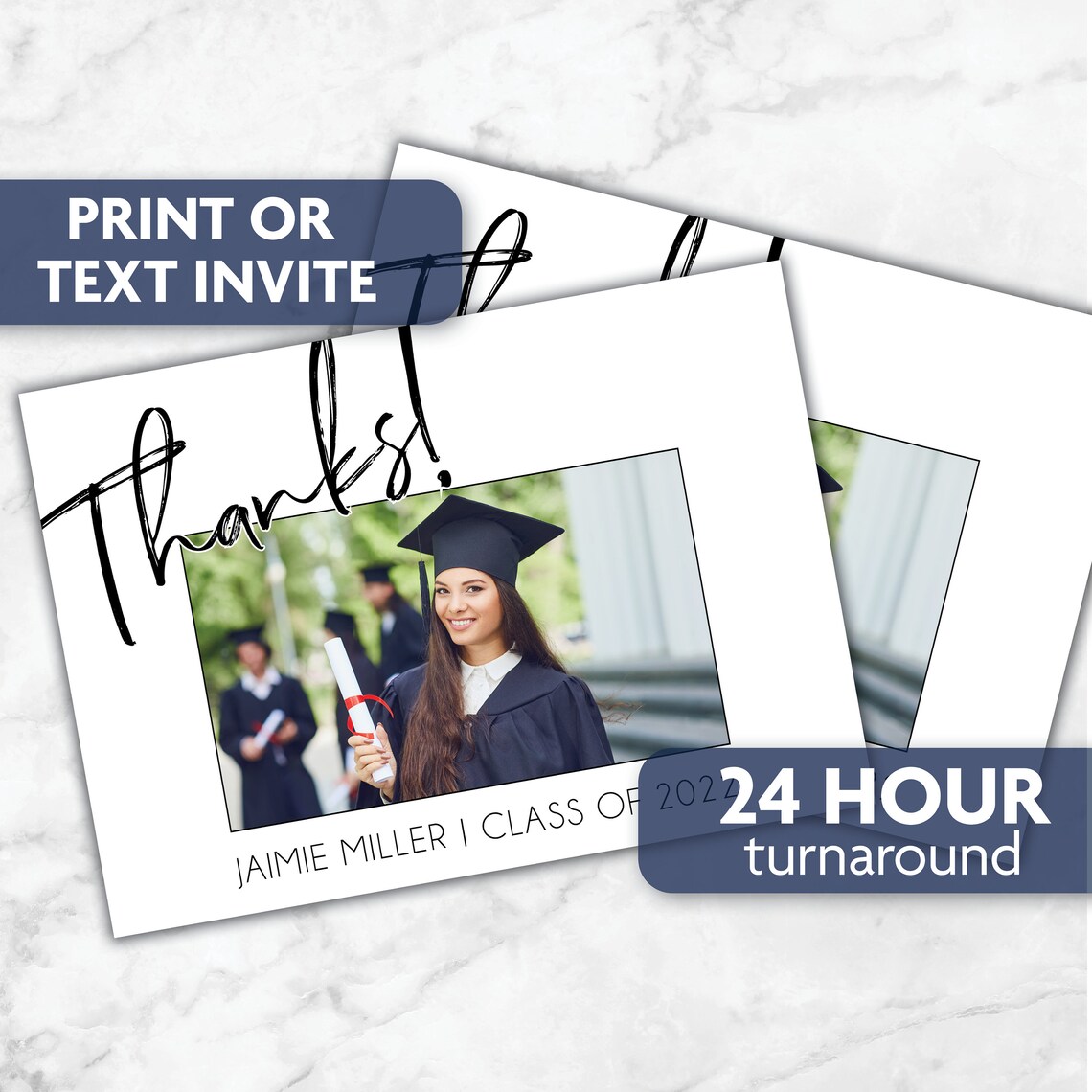 Graduation Party Invitation Print Text or Email Invite - Etsy