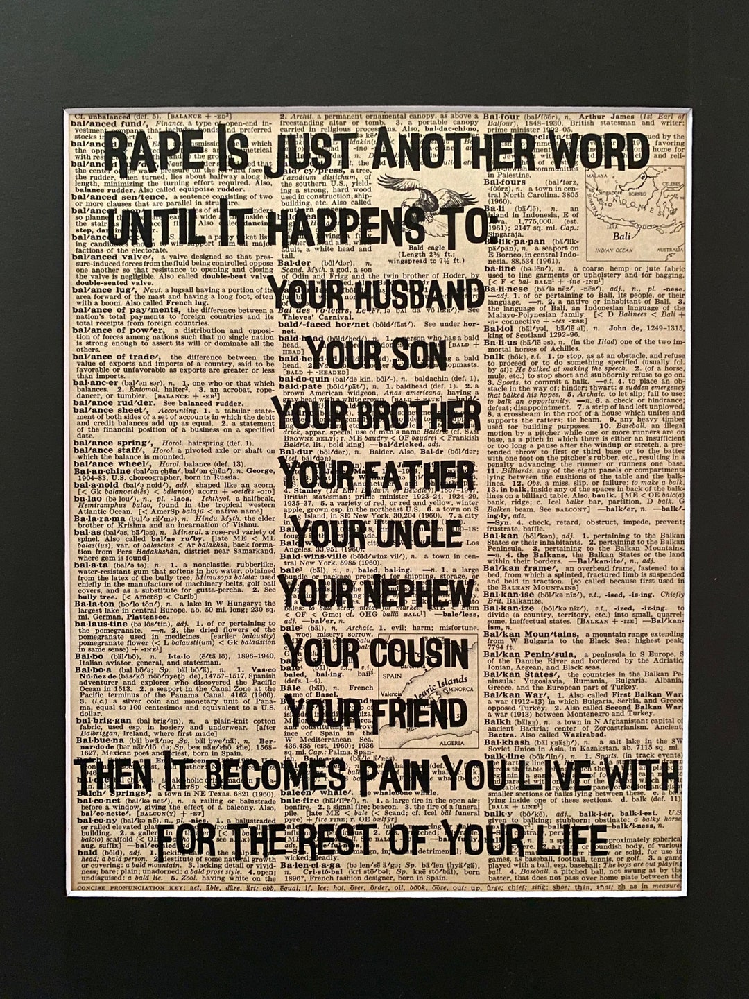 Rape is Just Another Word Until It Happens to Someone You Know Your ...