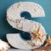 Sea Letter, Personalized Initial Letter, Paper Letter, Beach Letters ...