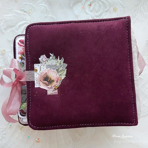 Scrapbook Album, Photo Album, Handcrafted Gift, Mini Album, Handmade ...