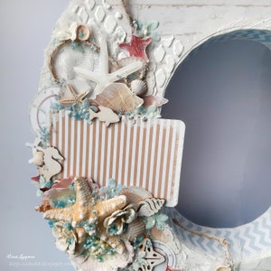 Sea Letter, Personalized Initial Letter, Paper Letter, Beach Letters ...