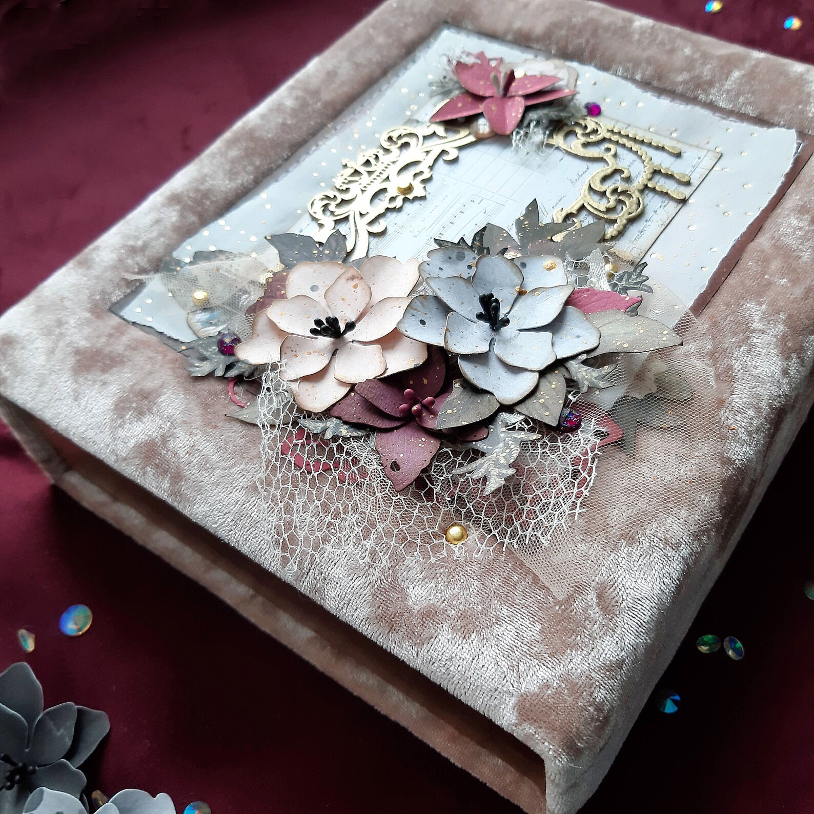 Decorative Box, Handmade Memory Box, Box, Charming Box, Flower Box - Etsy