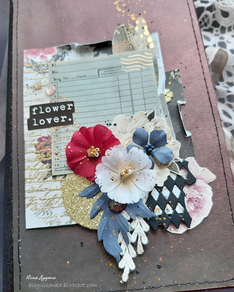 Handmade Memory Album: Scrapbook Mini Photo Book - Etsy