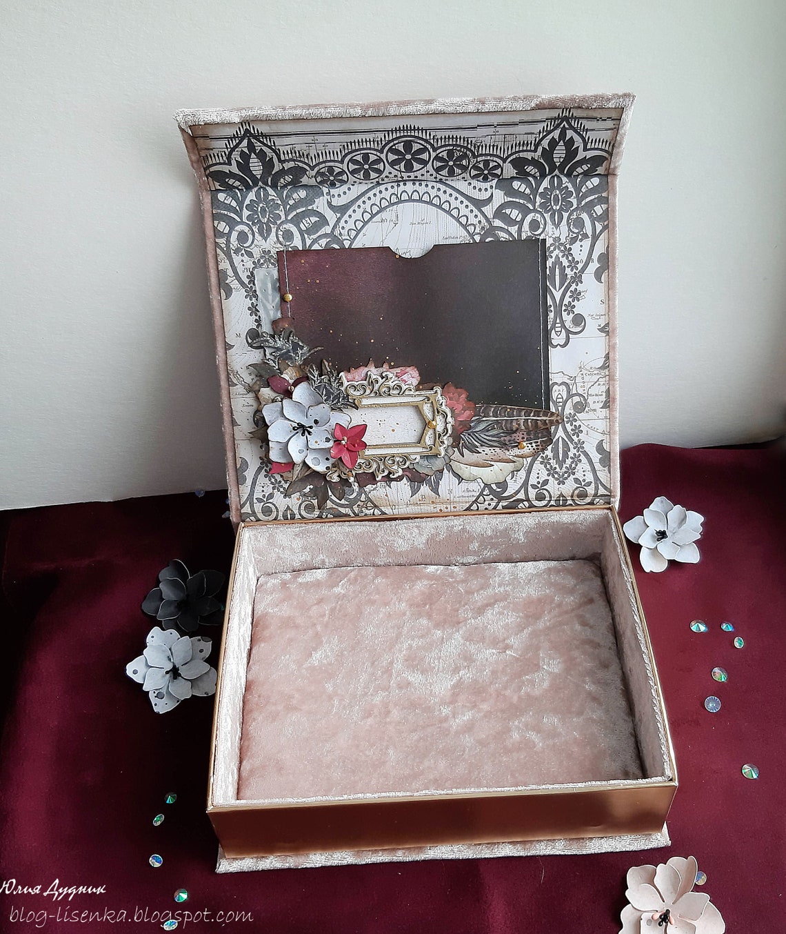 Decorative Box, Handmade Memory Box, Box, Charming Box, Flower Box - Etsy