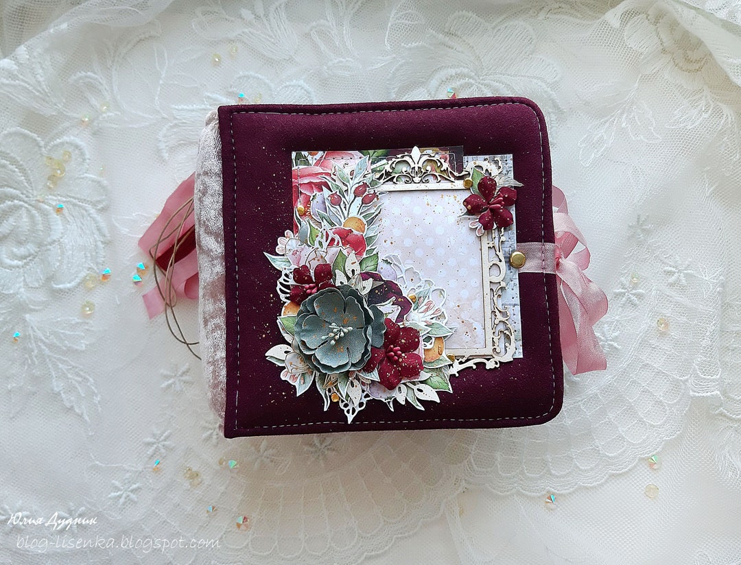 Scrapbook Album, Photo Album, Handcrafted Gift, Mini Album, Handmade ...