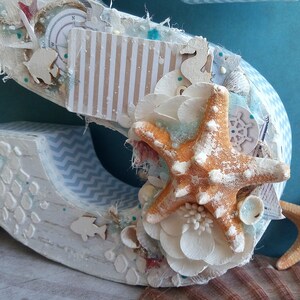 Sea Letter, Personalized Initial Letter, Paper Letter, Beach Letters ...