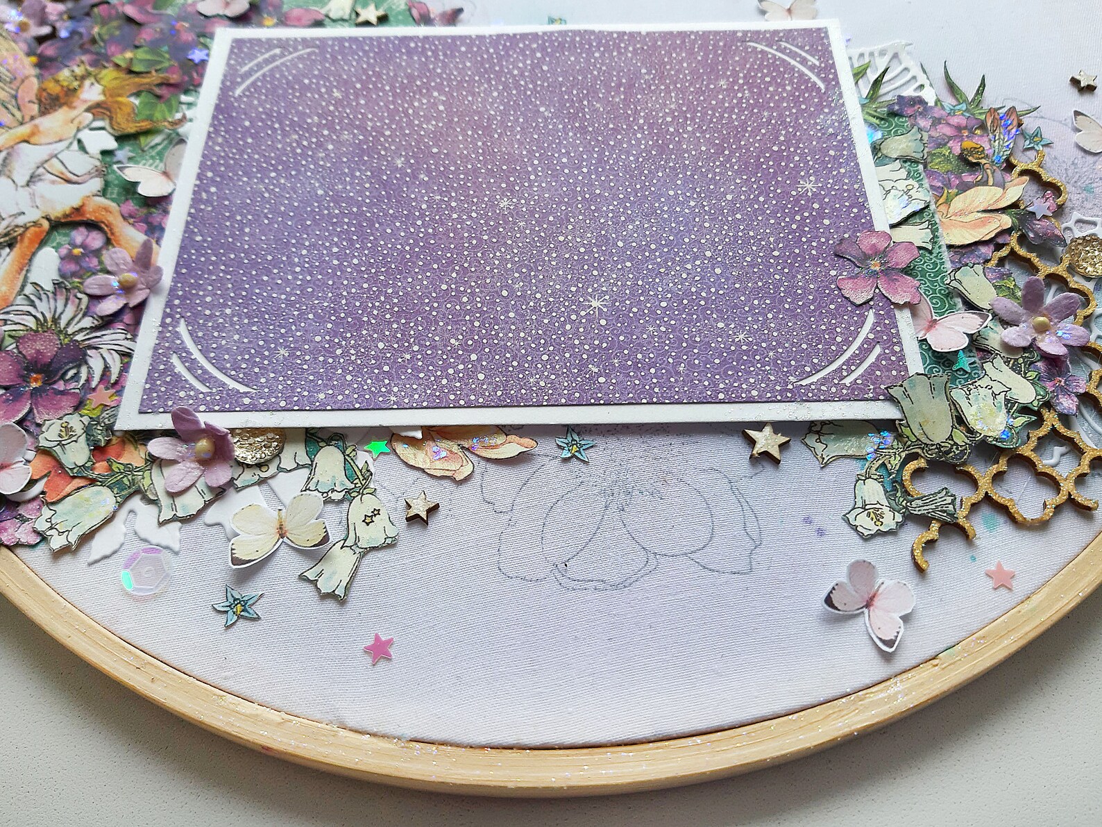 Photo Hoop Photo Frame Fairy Frame Photo Frame Faerie - Etsy