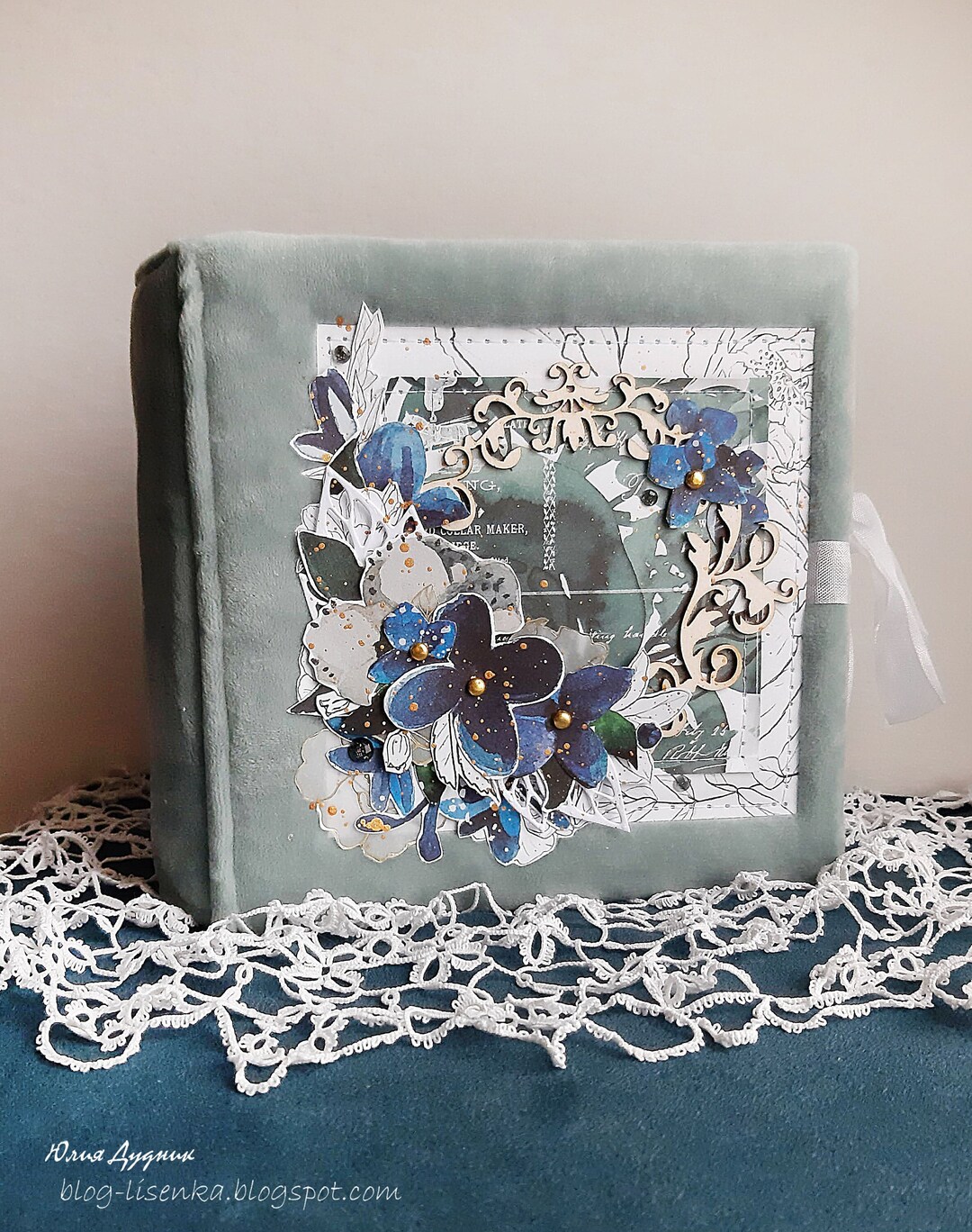 Scrapbook Album, Photo Album, Handcrafted Gift, Mini Album, Handmade ...