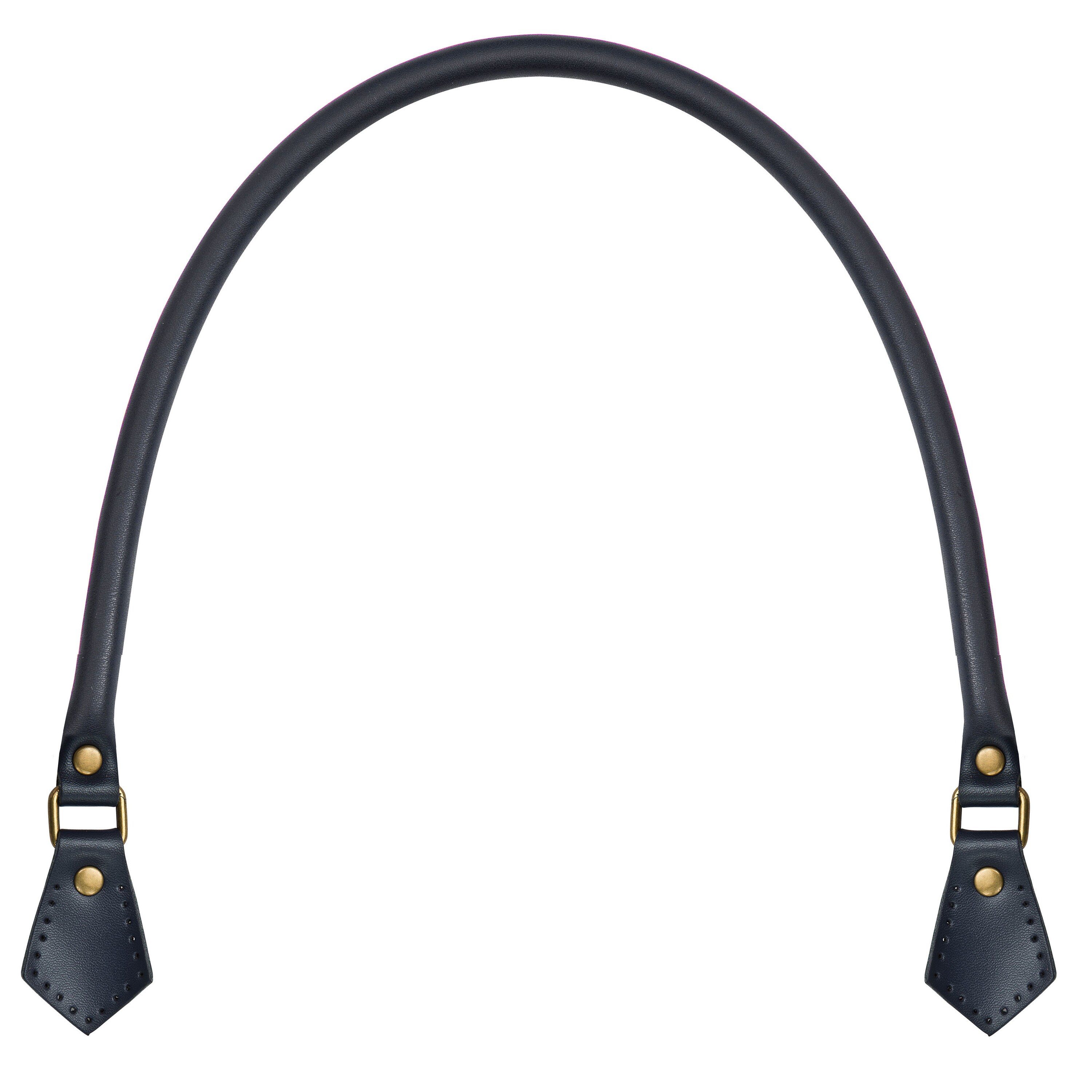 Navy Real Leather Replacement Bag Handles 40cm, 50cm, 60cm, 70cm (1 ...