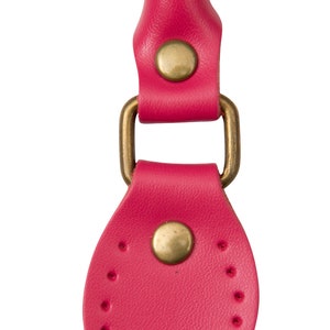 Magenta High Quality Leather Bag Handles 40cm, 50cm, 60cm (1 Pair) - Etsy
