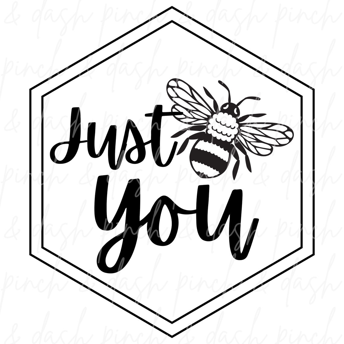 Just Bee You SVG and PNG - Etsy
