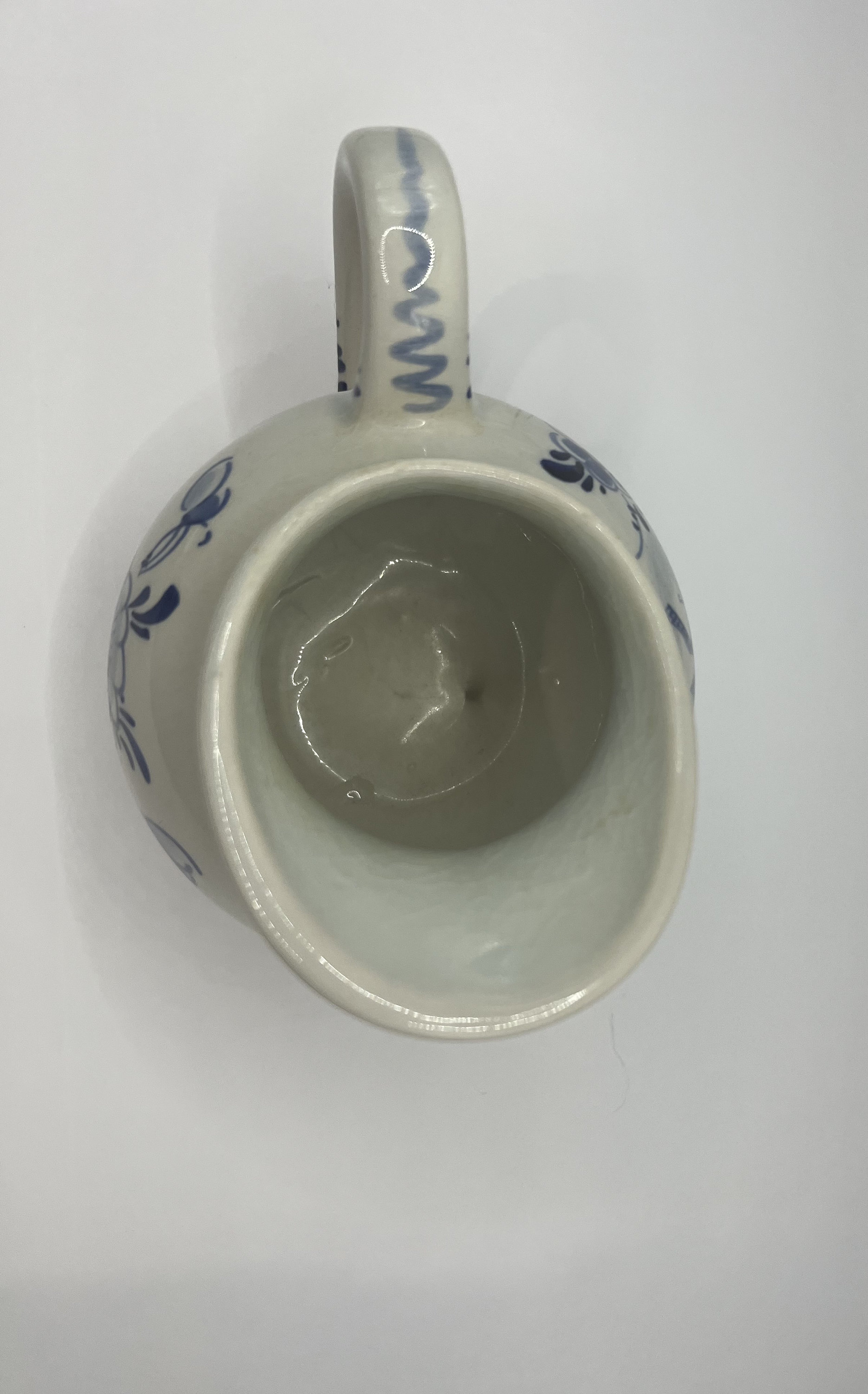 Vintage Delft Creamer Hand Painted in Holland Signed Farmhouse - Etsy