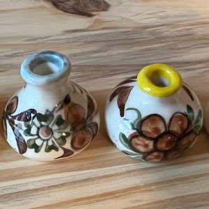 Set of 4 Miniature Minis Handmade Mexican Pottery Vases - Etsy
