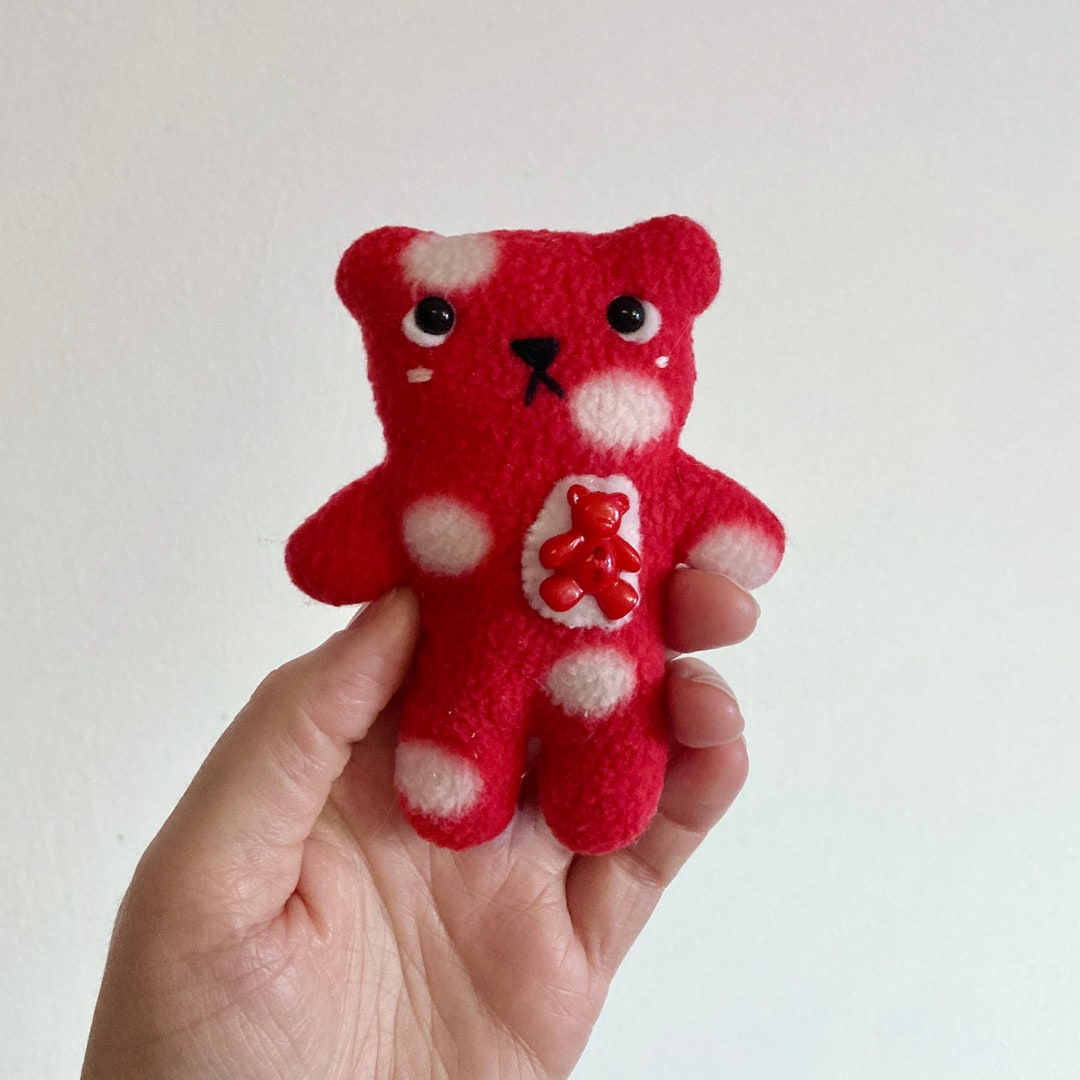 Bean Bag Bear, Handmade Plushies, Worry Doll, Xmas, Weighted, Comfort ...