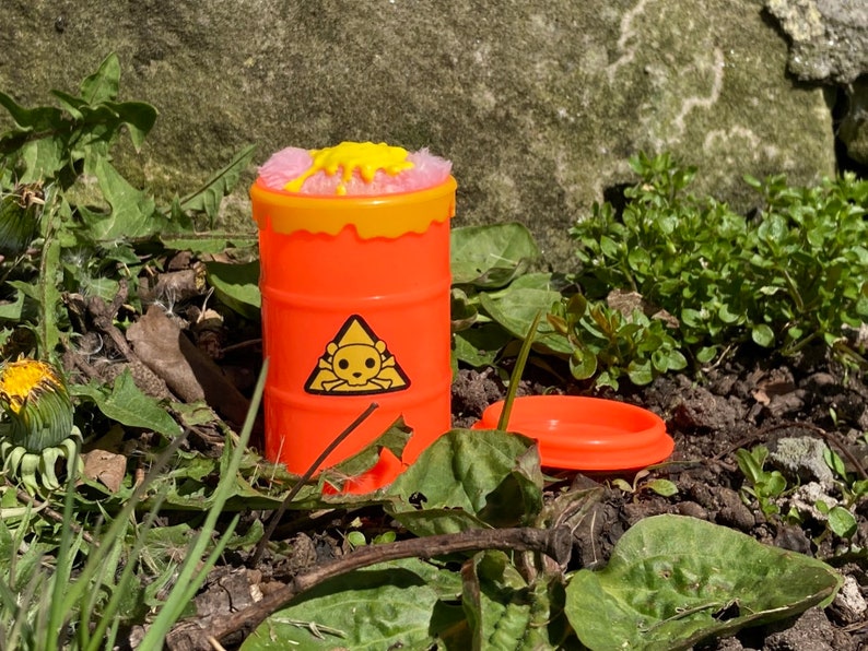 Toxic Waste Plush, Handmade Plushies, Cute Art Doll, Little Monsters ...