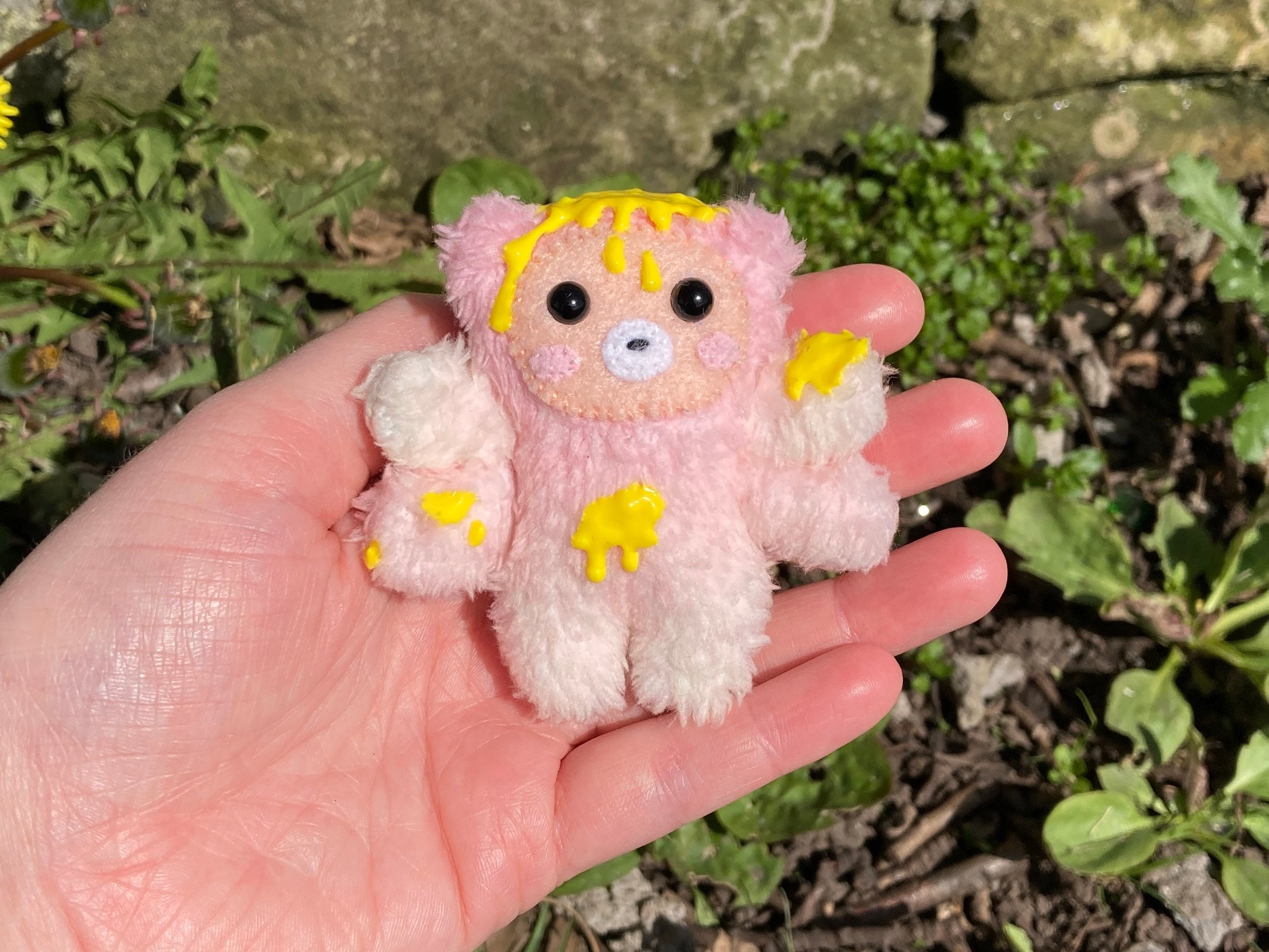 Toxic Waste Plush, Handmade Plushies, Cute Art Doll, Little Monsters ...