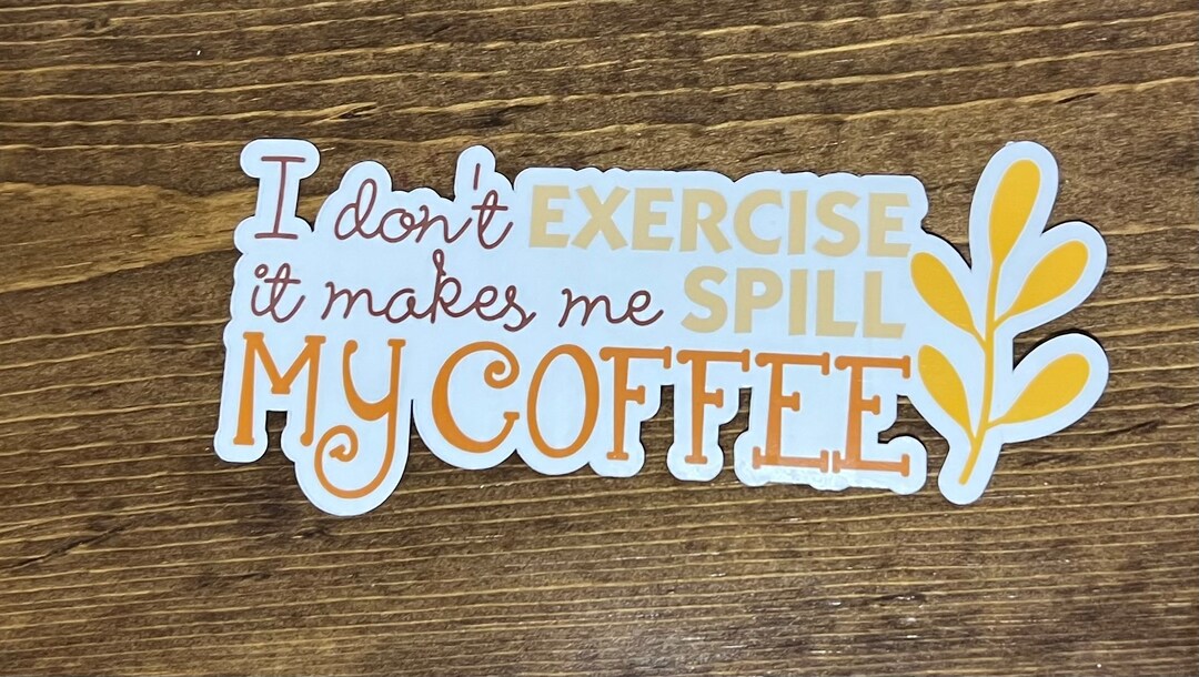 Coffee Bumper Sticker Waterproof Decal for Car or Laptop - Etsy