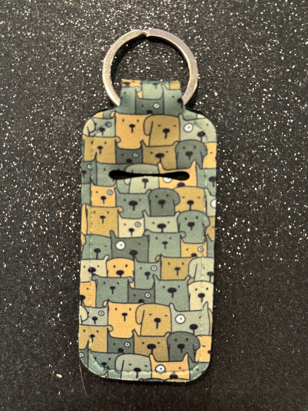 Personalized Cute and Silly Cartoon Dog Chapstick/lighter Keyring ...