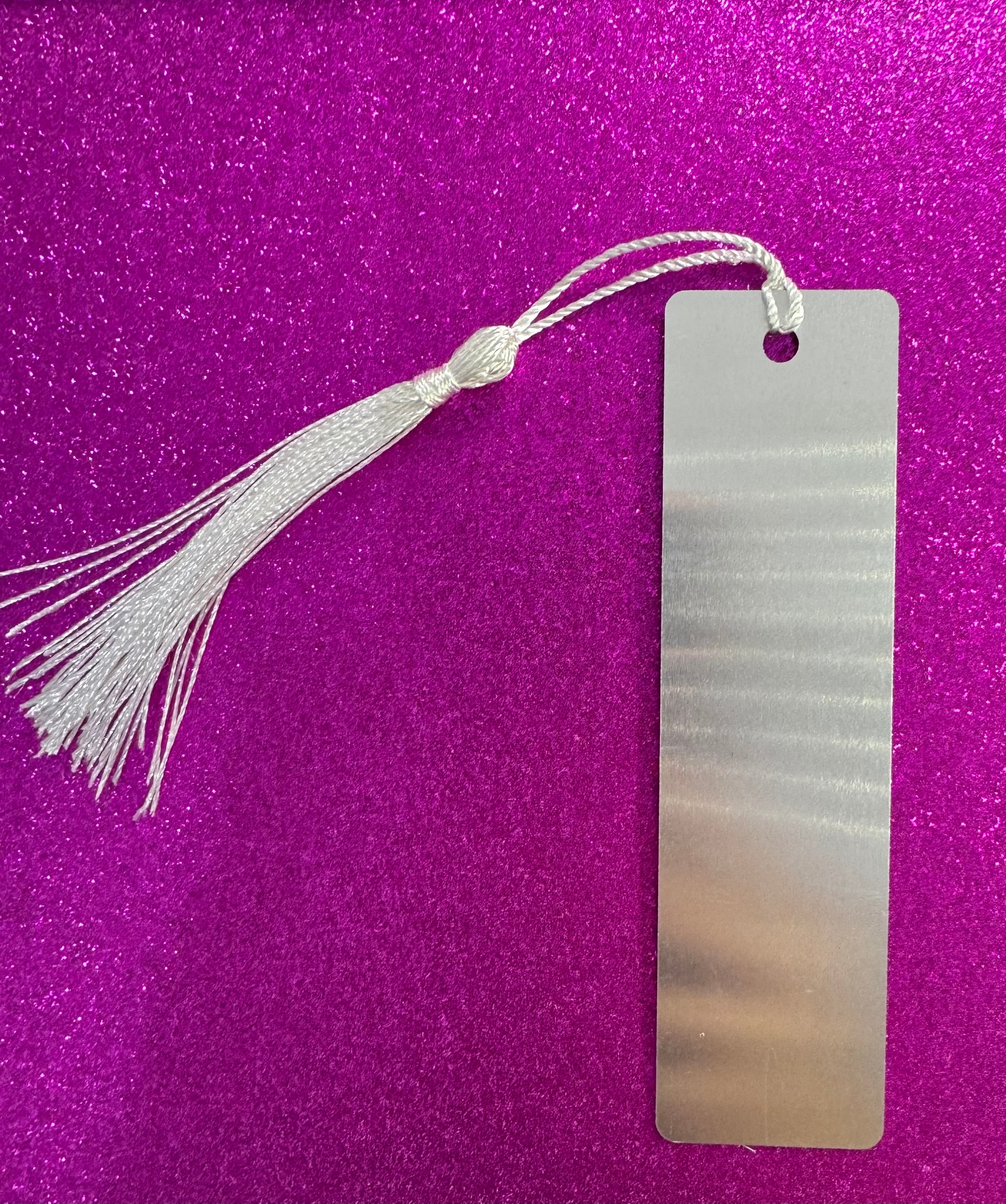 Personalized Vintage World Map Aluminum Bookmark With Tassel - Etsy