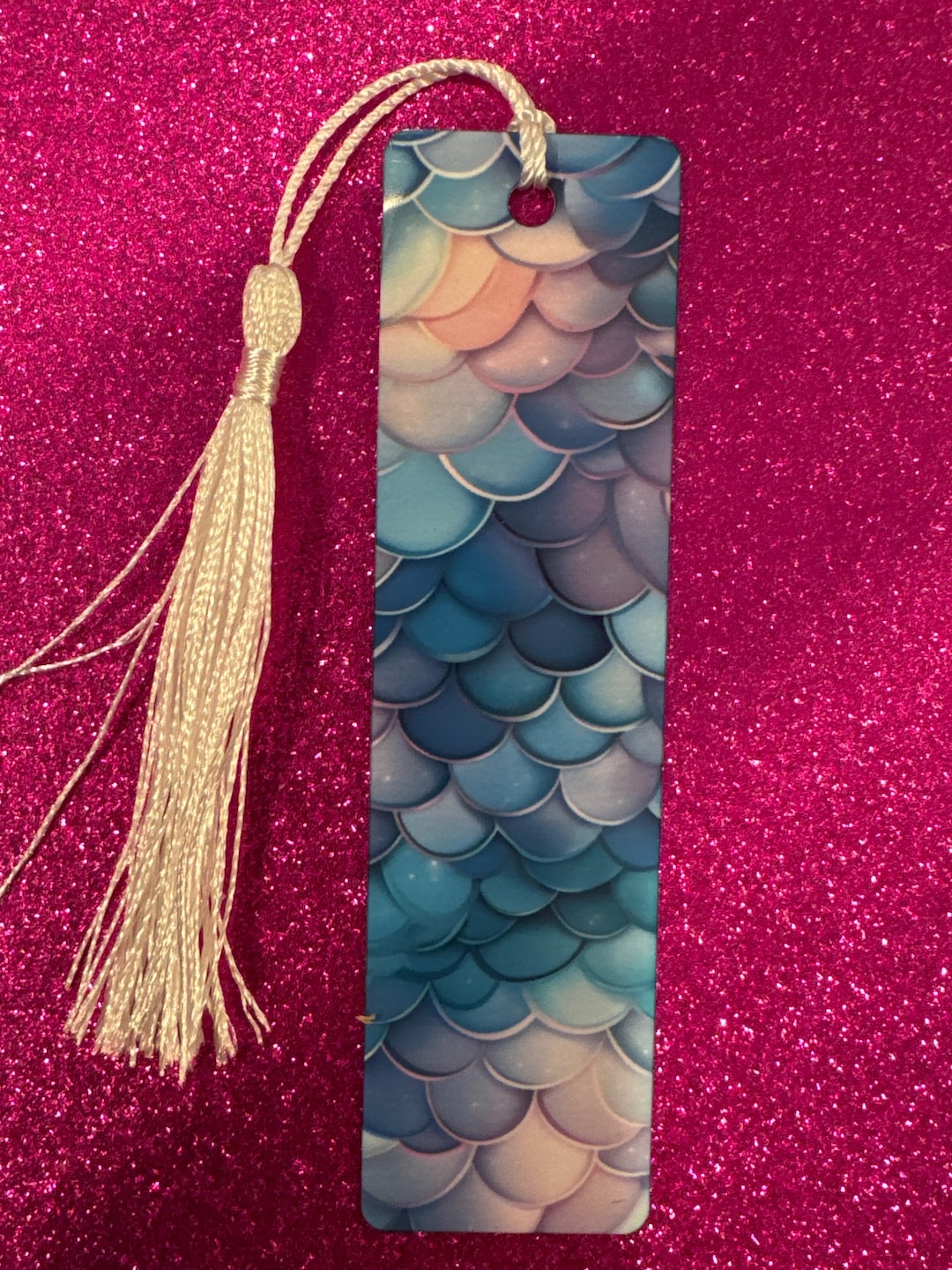 Mermaid Bookmark With Tassel - Ocean Theme - Unique Sea Creature Book ...