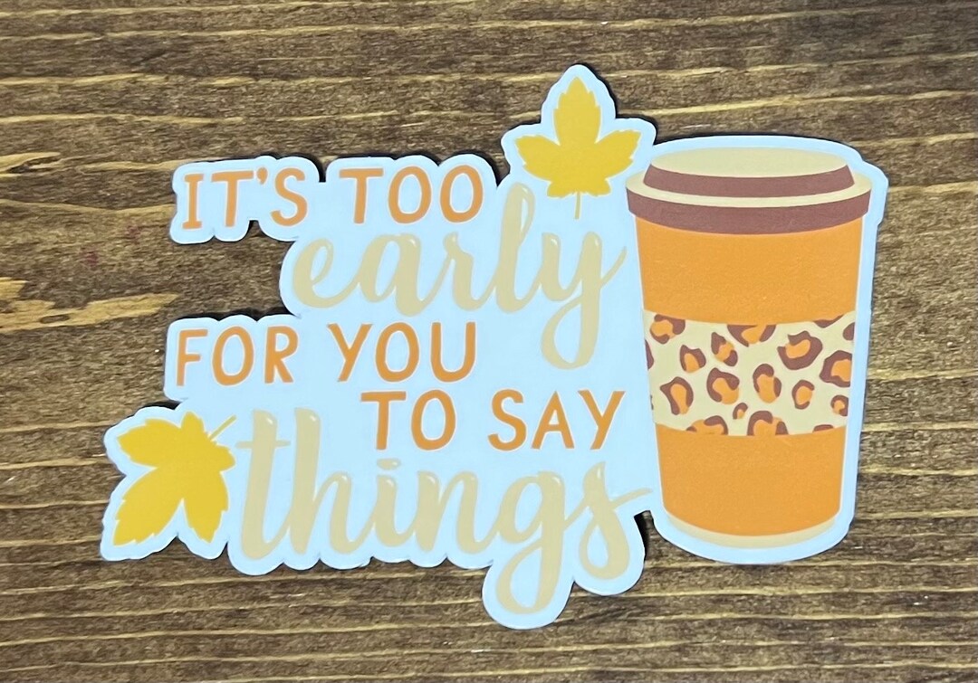 Coffee Bumper Sticker - Etsy