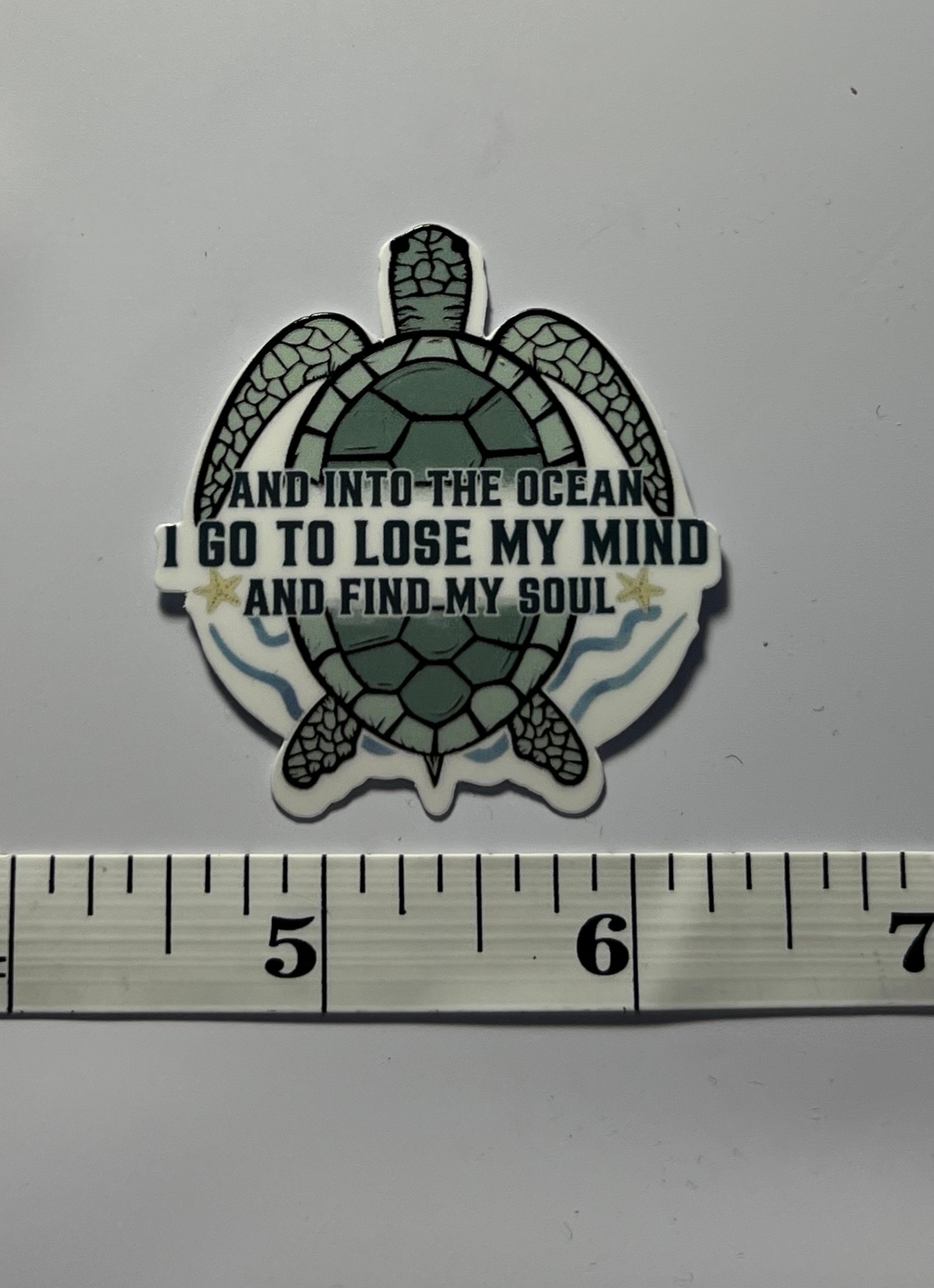 Sea Turtle Sticker Sea Turtle Car Decal Sea Turtle Window - Etsy