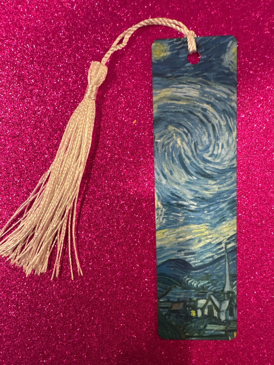 Starry Night Art Van Gogh Bookmark - Celestial Night Sky Literary Gift ...