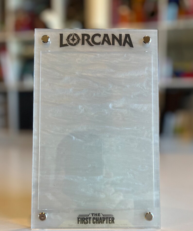 Lorcana Puzzle Card Frame - First Chapter - Mickey BLT Mouse - Set 1 - Etsy