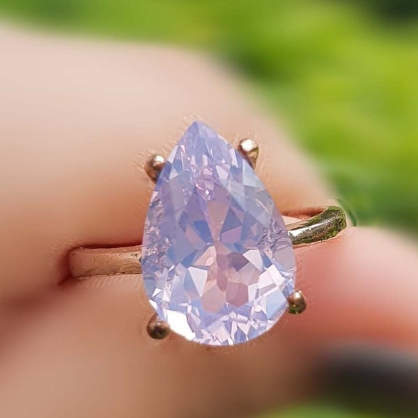Purple Quartz Ring - Etsy