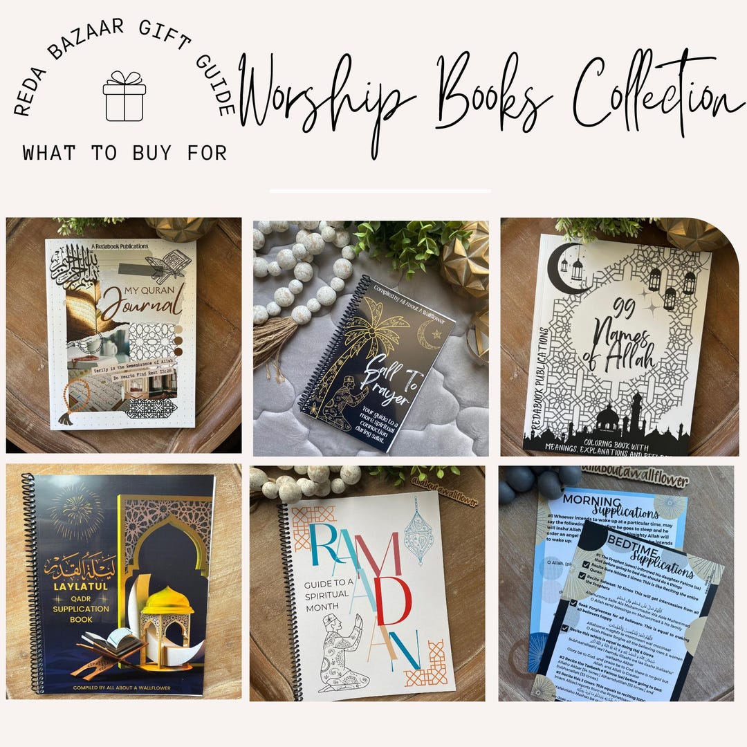 Islamic Books Gift Set, Muslim Supplication Books Set, Islamic Duaa ...