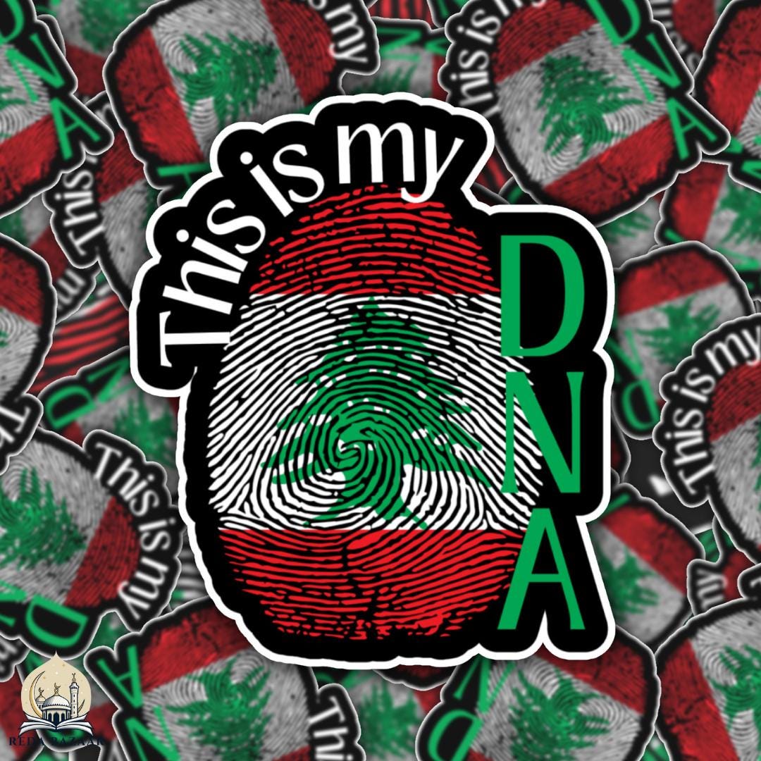 Design 24 Lebanon Flag Sticker | Show Your Lebanese Pride | Strength ...