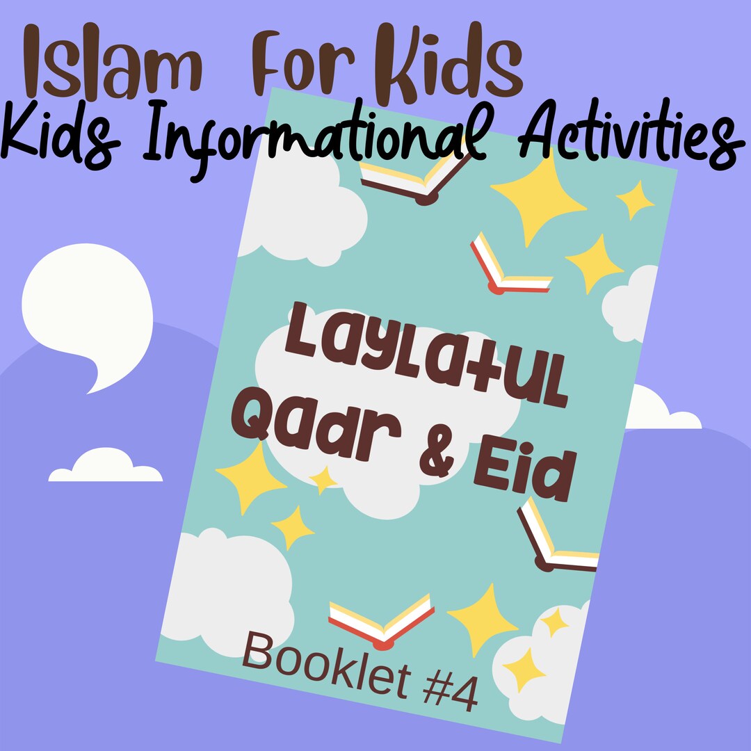 Ramadan Kids Booklet Ramadan Activities For Kids Laylatul Qadr And