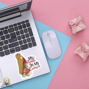 Design 9 Islamic Sticker, Islamic Cute Sticker, Inspirational Sticker ...