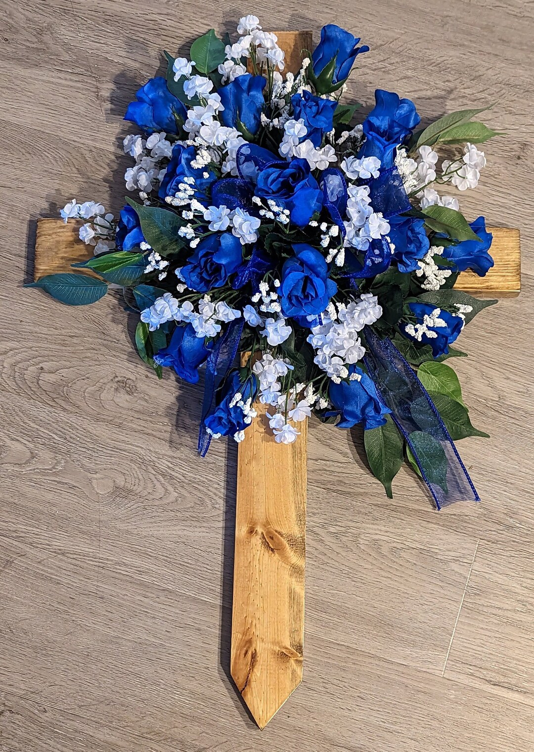 Cemetery Cross, Wooden Cross, Cemetery Flowers, Mother's Day, Father's ...