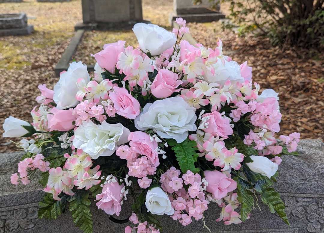 Cemetery Saddle, Grave Decorations, Tombstone Toppers, Mothers Day ...