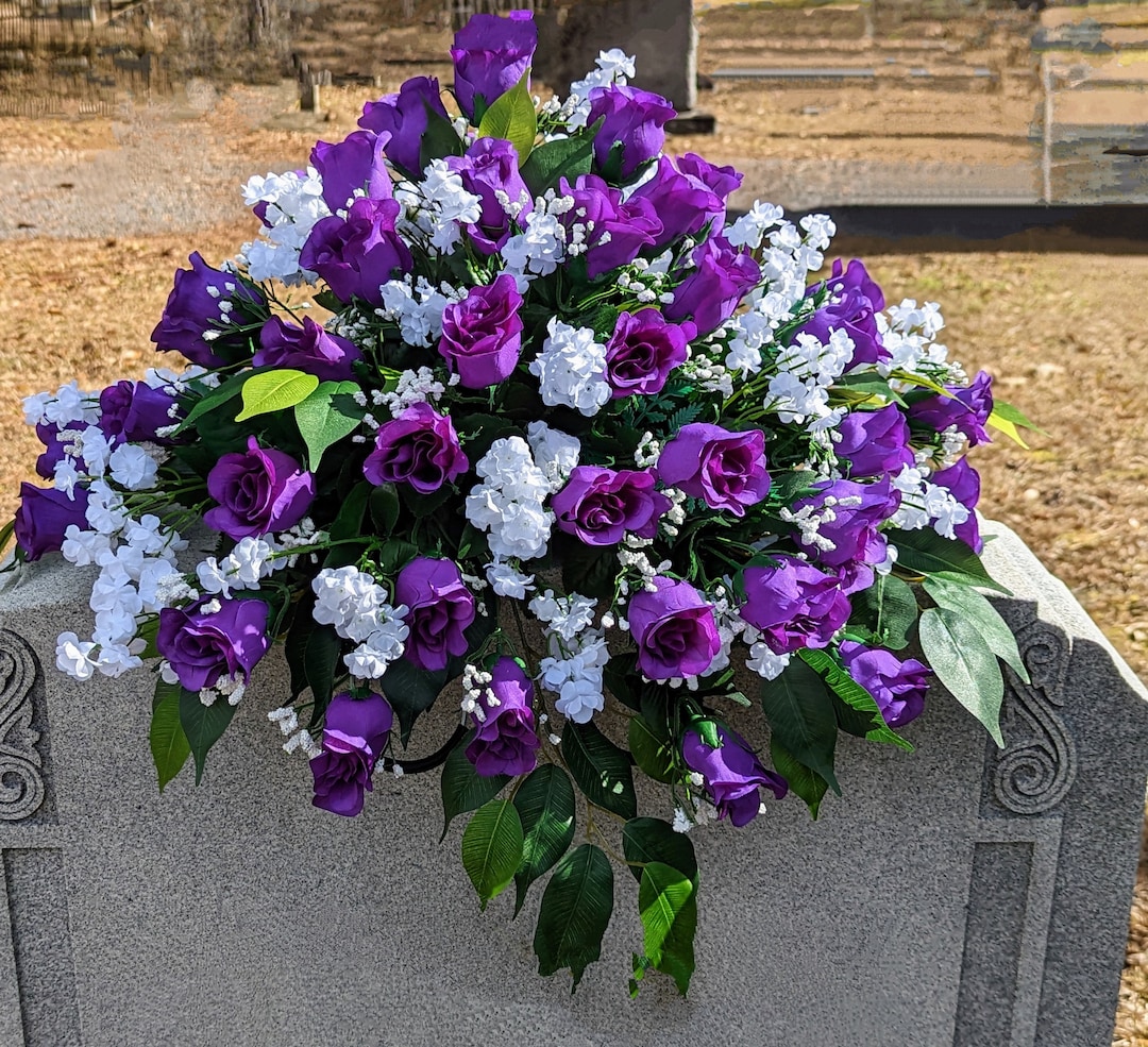 Cemetery Saddle, Tombstone Topper, Cemetery Tombstone Topper, Cemetery ...