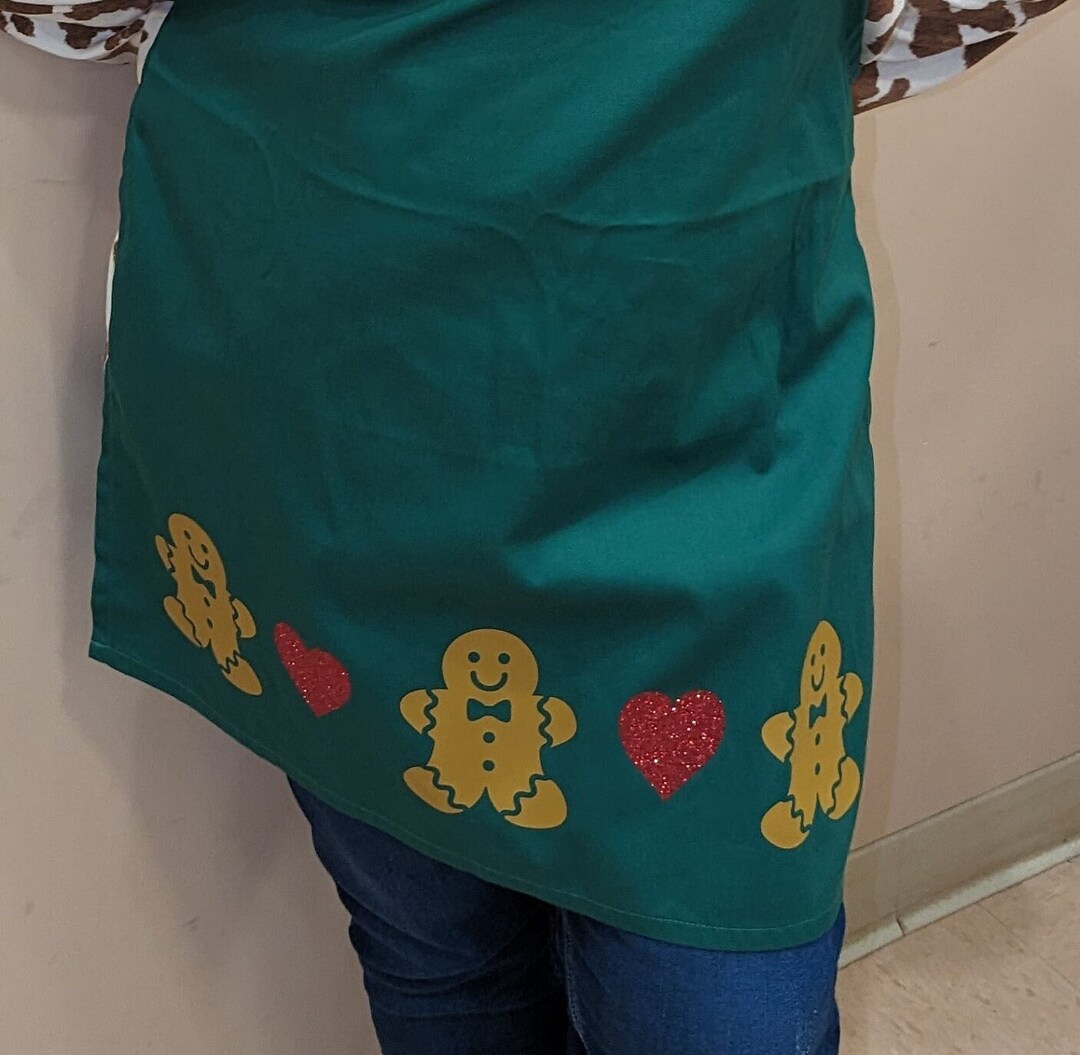 Gingerbread Apron, Christmas Apron, Holiday Apron - Etsy