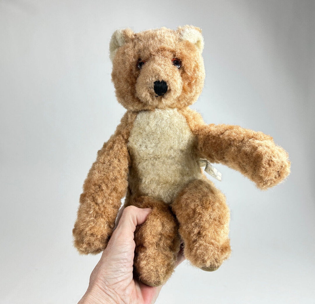 Vintage Chiltern Musical Teddy Bear With Mechanical Waving Arm Original ...