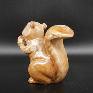 Vintage Squirrel Ceramic Figurine - Hand Painted, Signed, Made in ...