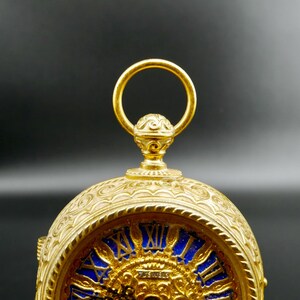 Vintage Du Chateau West Germany Alarm Desk Clock 8 Days, 7 Jewels ...