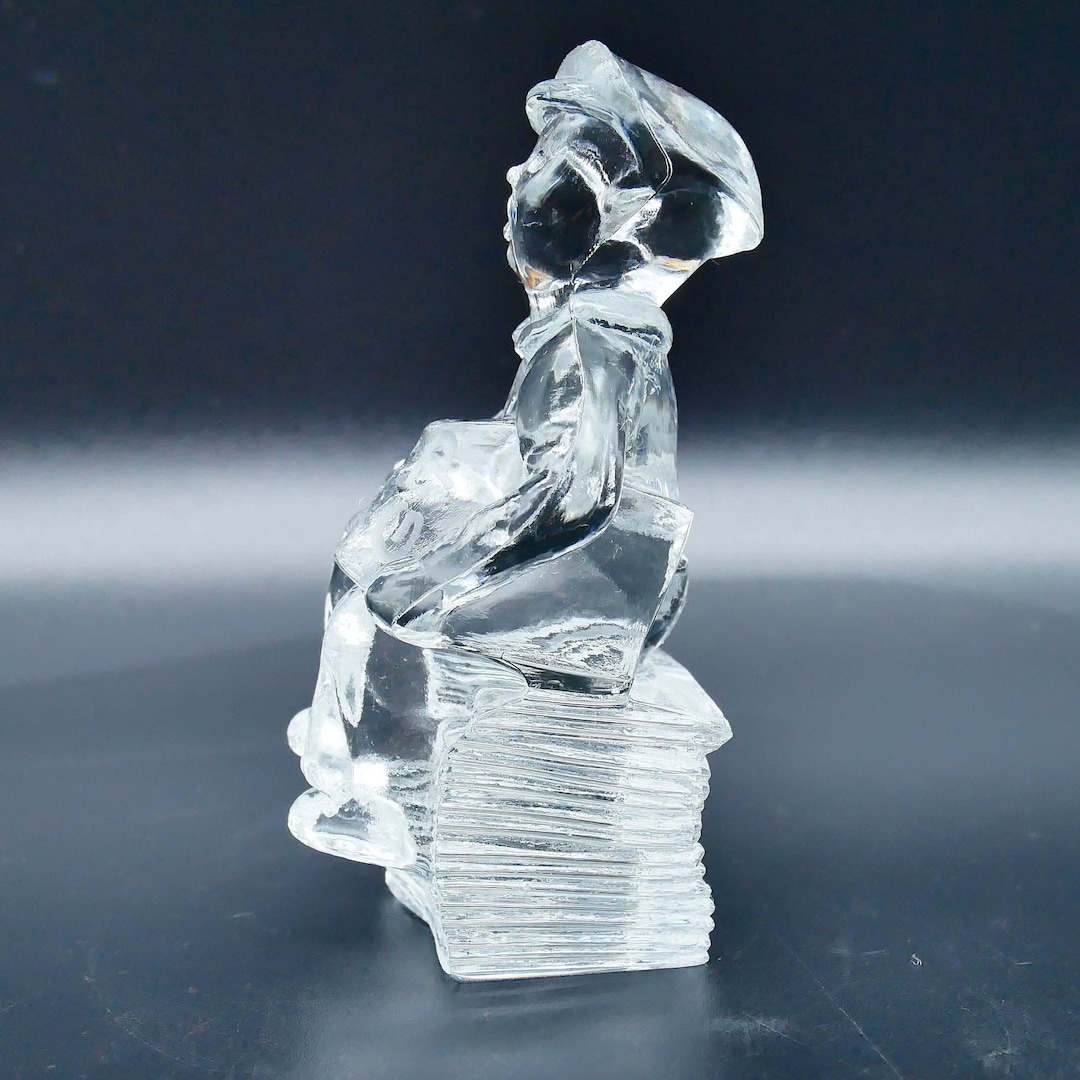 Vintage Kosta Boda Art Glass Boy Figurine Scandinavian Design Art Glass ...